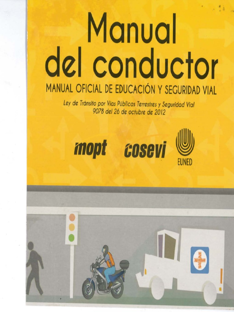 Nuevo Manual Del Conductor Listo | PDF