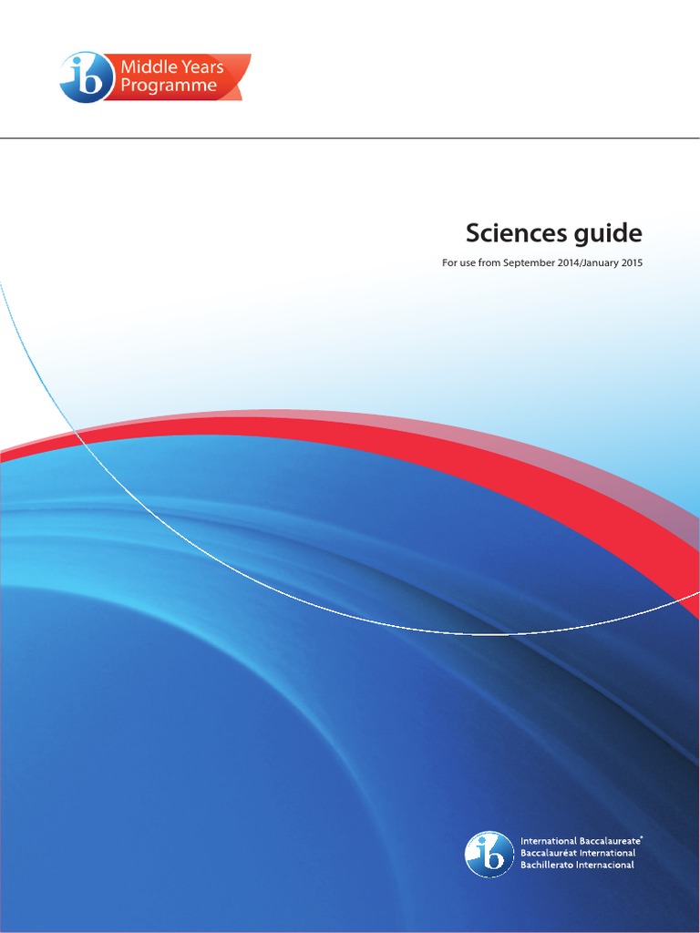 MYP Science Guide | PDF | Science | Teaching Method