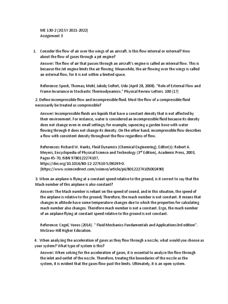 Fluids Assignment 2-1 | PDF | Fluid Dynamics | Pressure