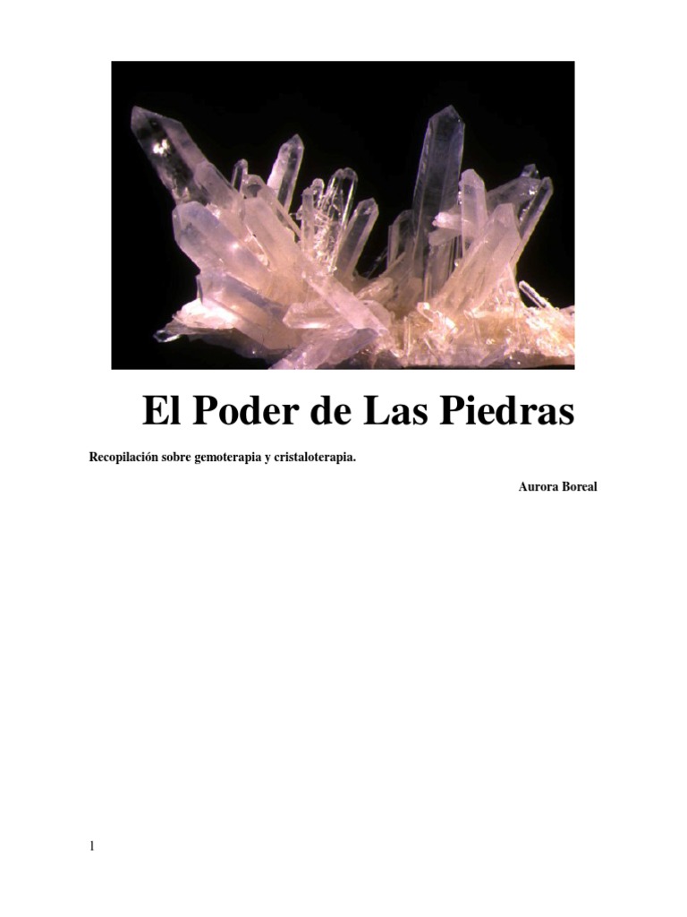 El Poder De Las Piedras Pdf Las Emociones Amor