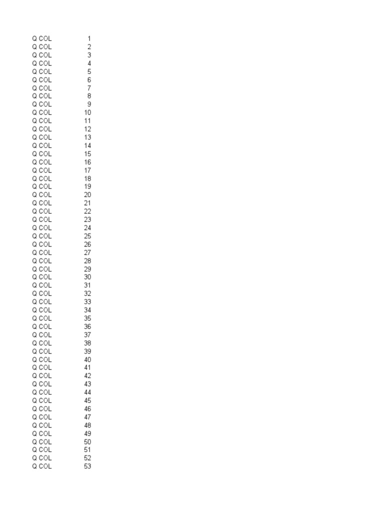 Color Code For PDMS Elements | PDF
