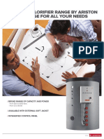 Electric Calorifiers Technical Specifications | PDF | Thermostat ...