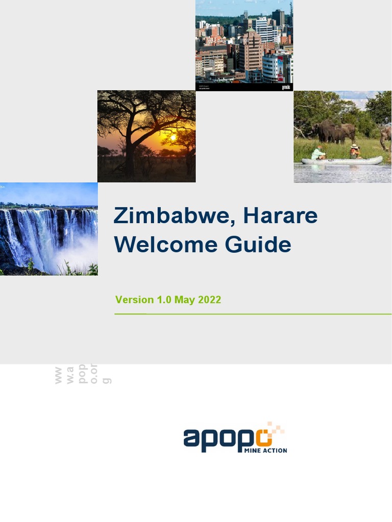 Generic Welcome Guide Zimbabwe | PDF | Traffic | Zimbabwe