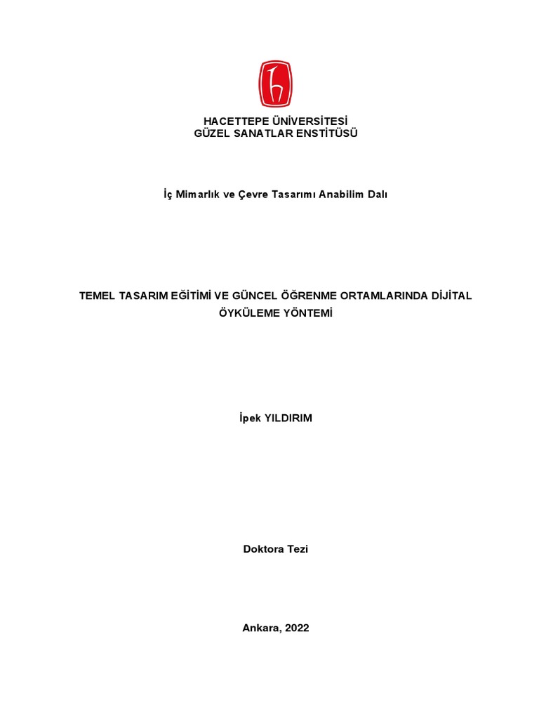 Tez Dosyasi | PDF