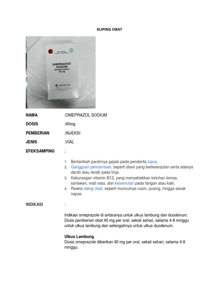 Kliping Obat | PDF