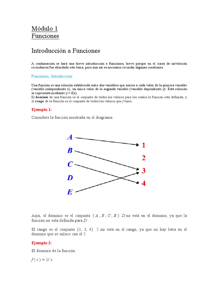 Módulo 2 | PDF | Pendiente | Función (Matemáticas)