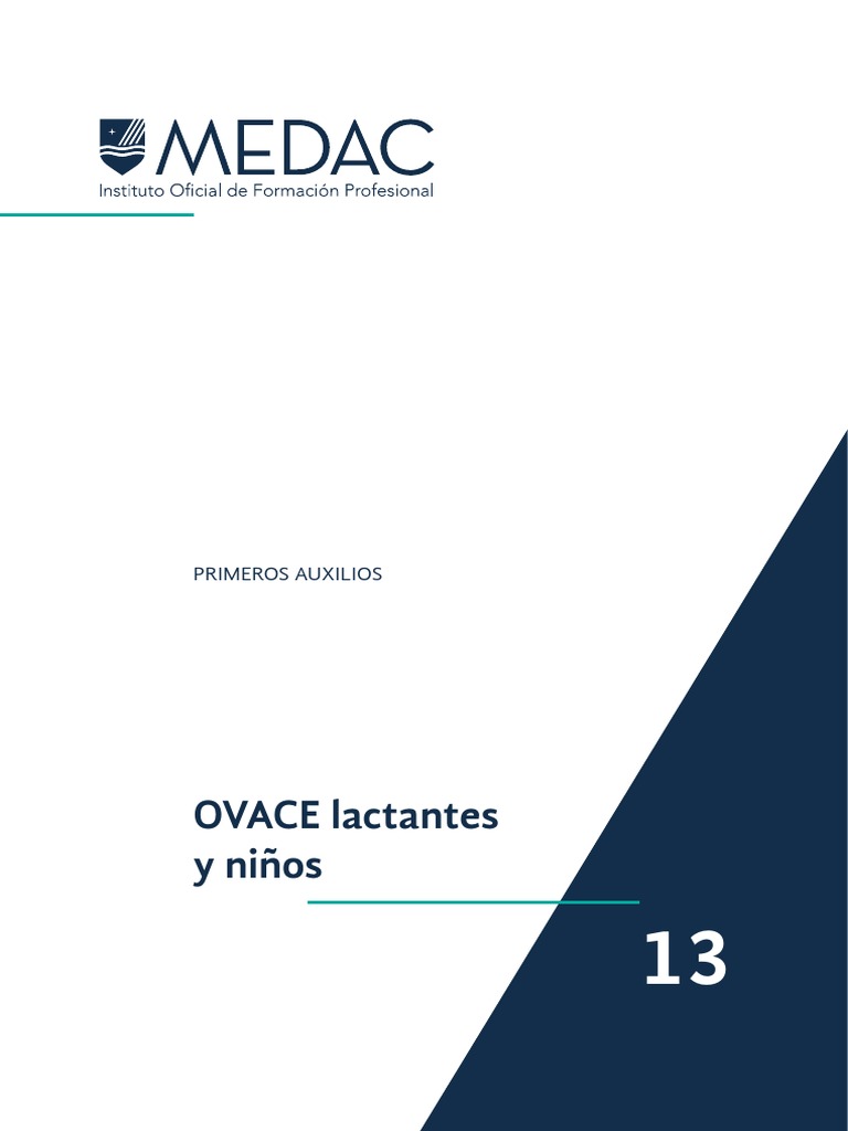 Tema 13 - Ovace Lactantes y Niños | PDF | Reanimación cardiopulmonar ...