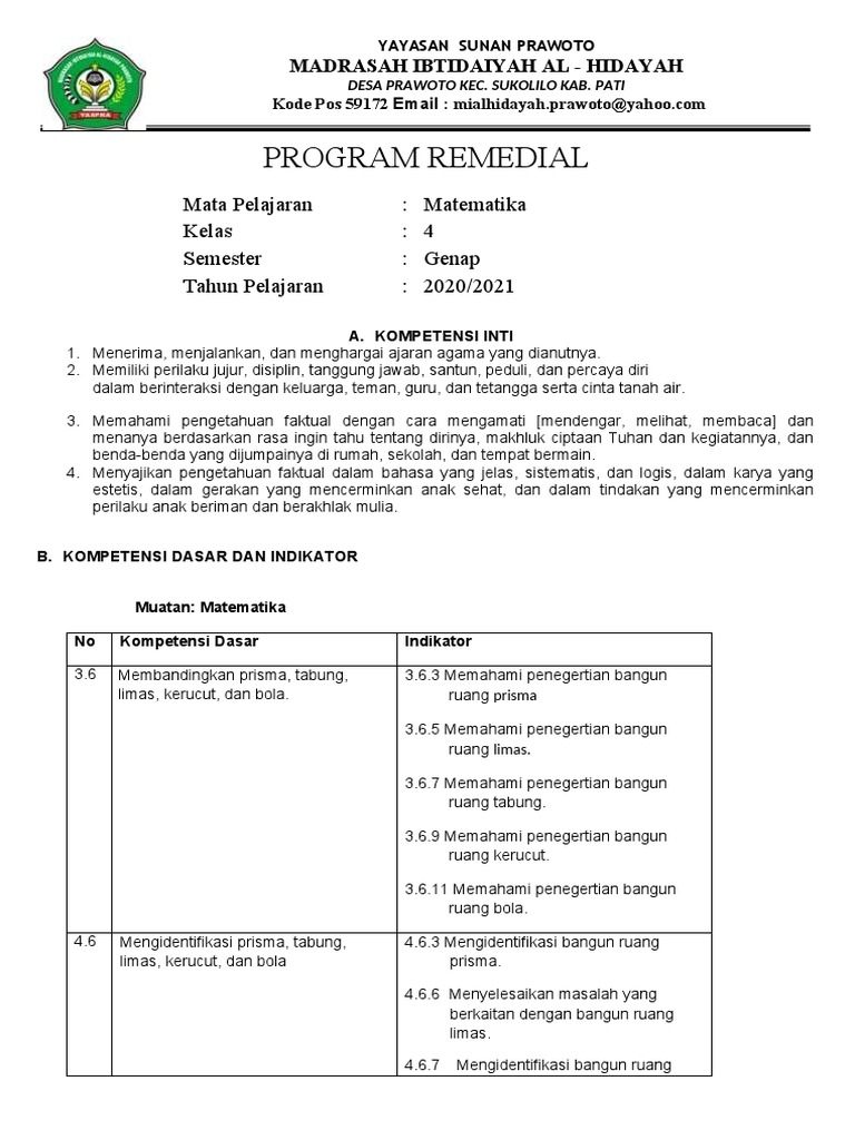 Program Remedial EDM 2021 PDF-dikonversi | PDF