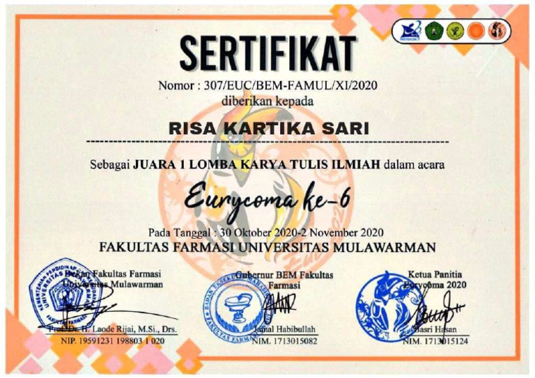 Juara Karya Tulis Ilmiah | PDF