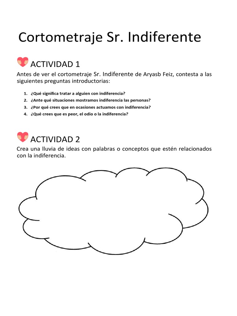 Corto Mr. Indifferent | PDF