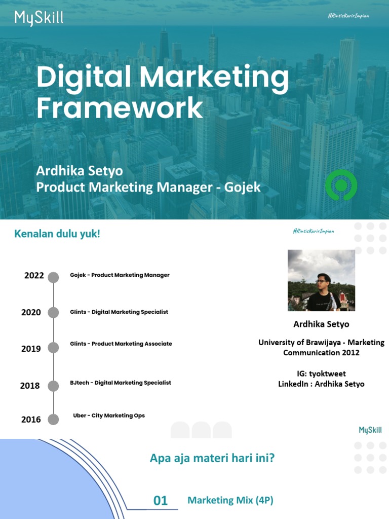 Digital Marketing Framework | PDF | Digital Marketing | Search Engine Marketing