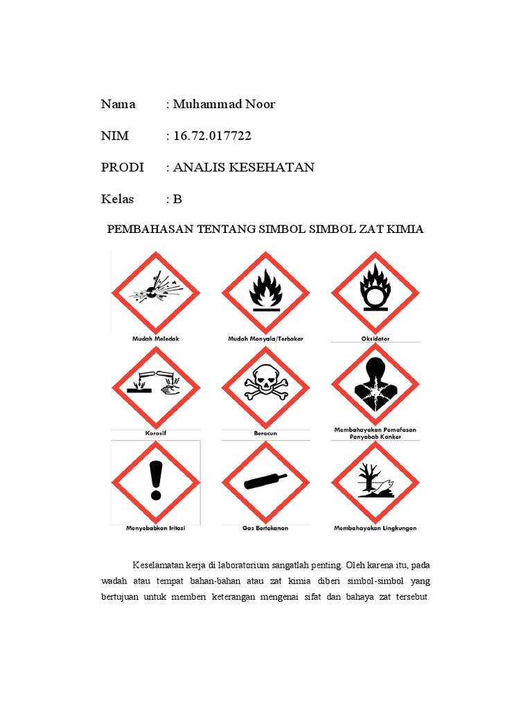Pembahsan Simbol Simbol K3 | PDF