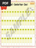 SIP AGC 2022 Class 2 Sample Question Paper | PDF