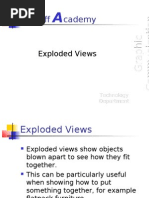 Exploded Drawing | PDF | Technical Drawing | Engineering