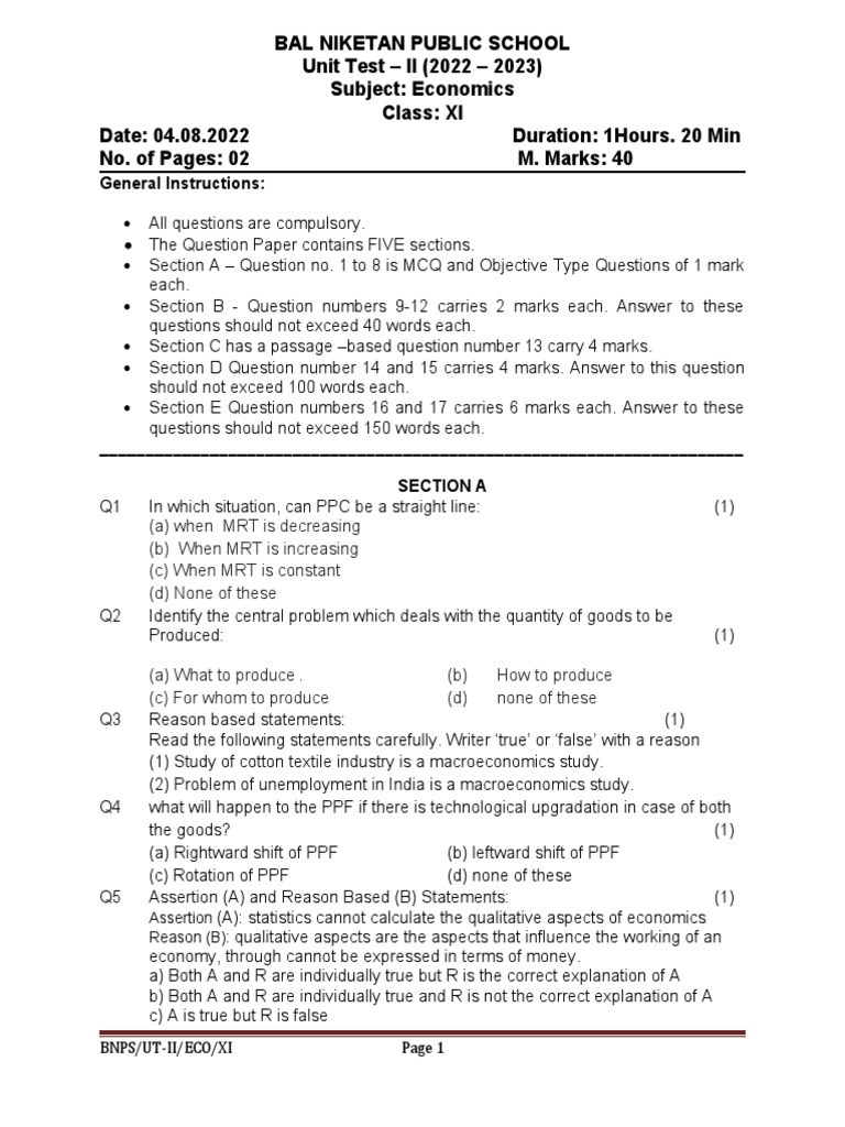 General Instructions:: (A) When MRT Is Decreasing (B) When MRT Is ...