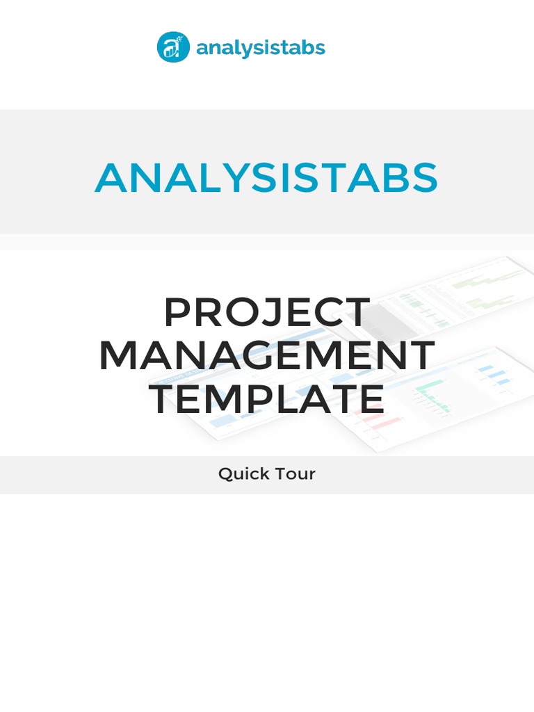 ANALYSISTABS - Project Management Template | PDF | Workweek And Weekend ...