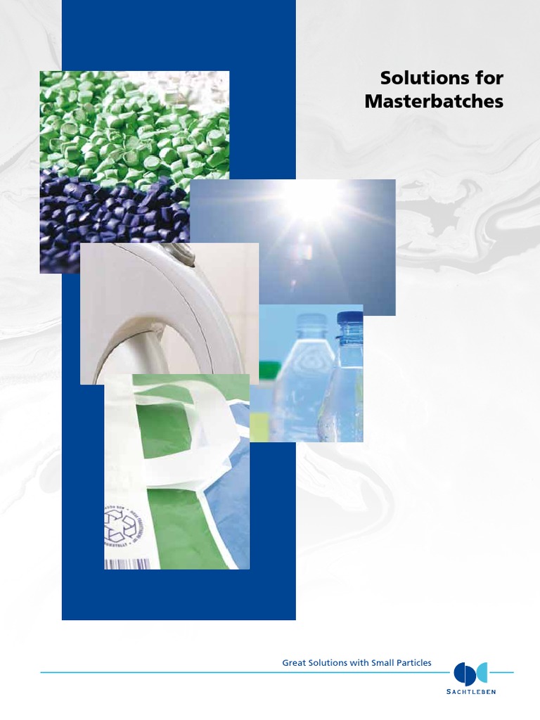 Solutions For Masterbatches: Great Solutions With Small Particles | PDF | Titanium Dioxide ...