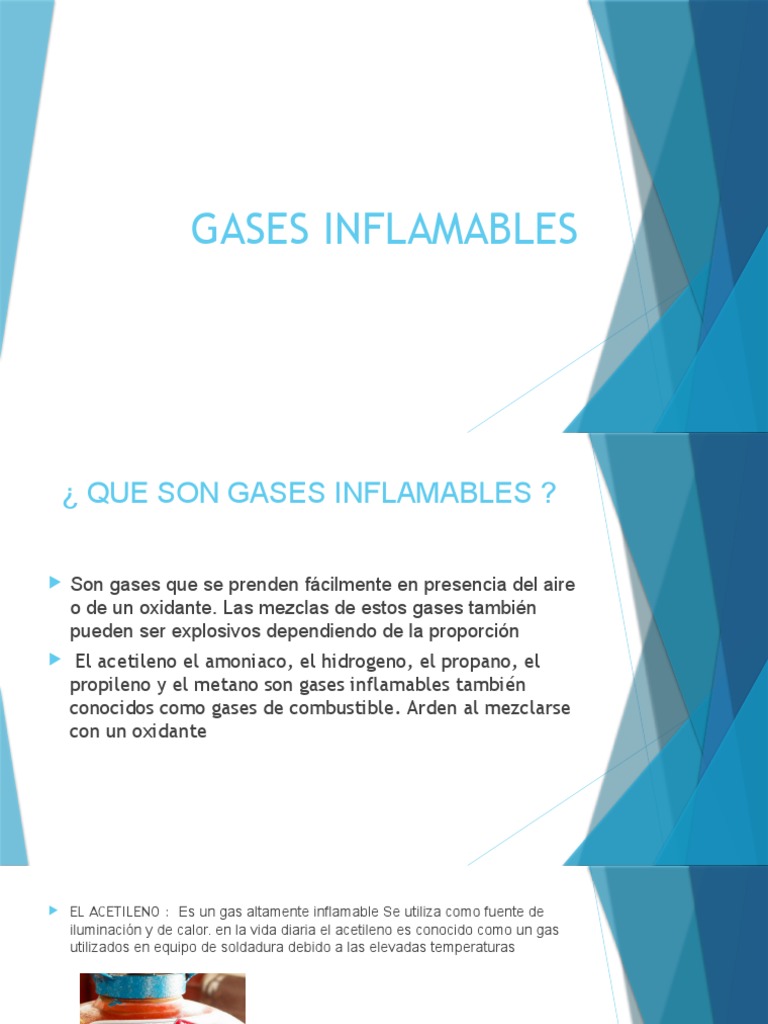 Gases Inflamables 2021 | PDF
