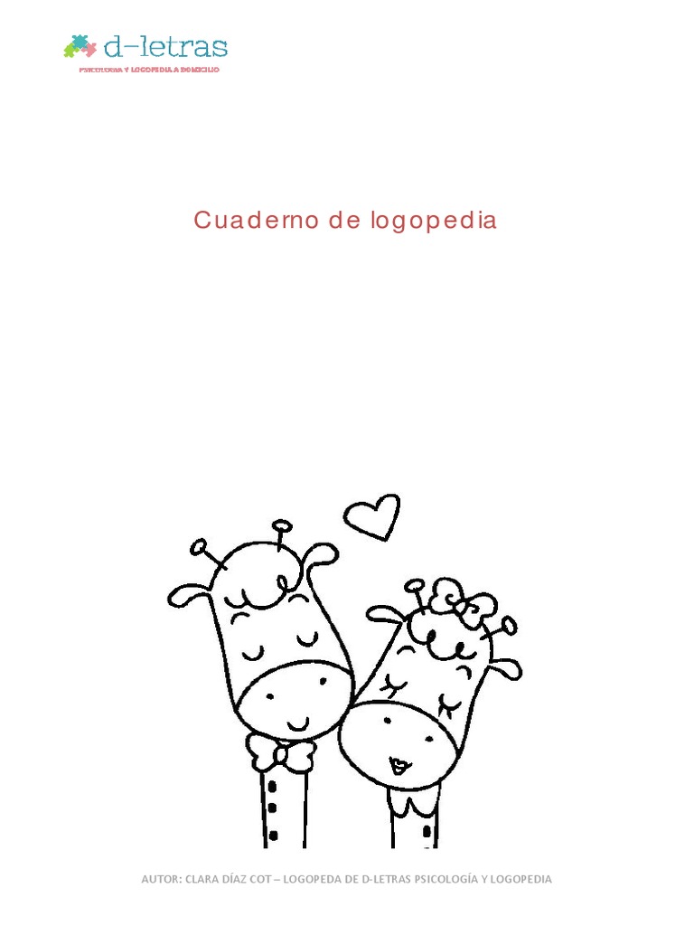Cuaderno de Logopedia para Imprimir | PDF