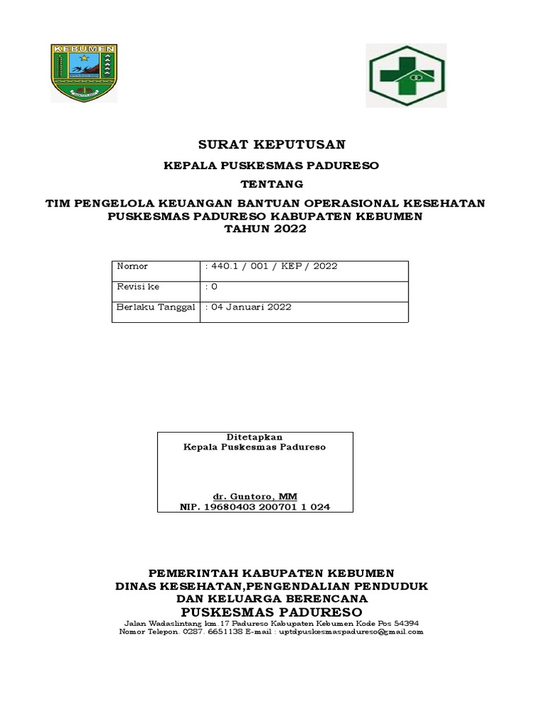 Cover PEDOMAN, Panduan, Sop.-1 | PDF