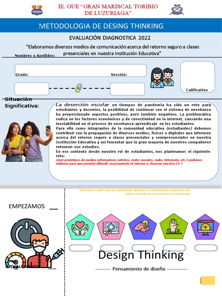 Metodologia Desing Thinking | PDF | El pensamiento de diseño | Evaluación