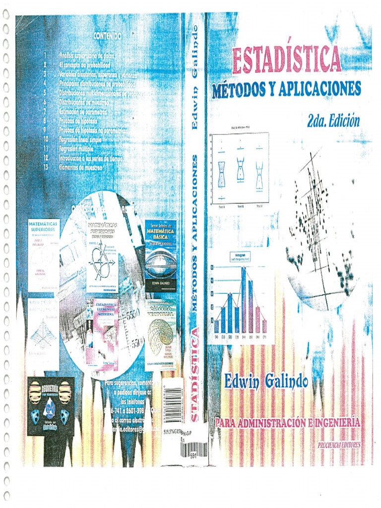 Estadistica Metodos y Aplicaciones E. Galindo | PDF