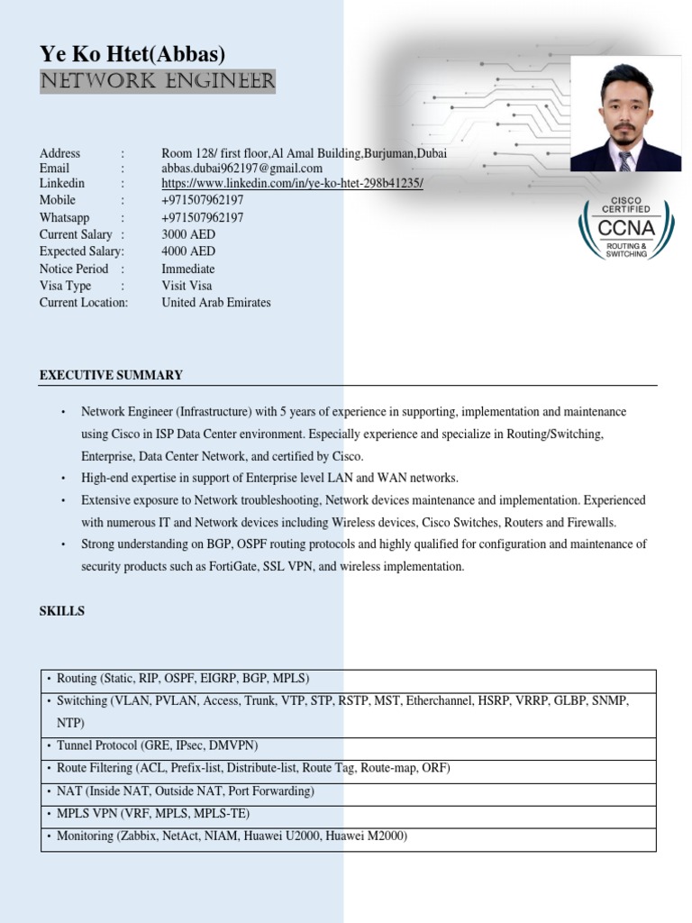 Ye Ko Htet (Update) | PDF | Computer Network | Virtual Private Network