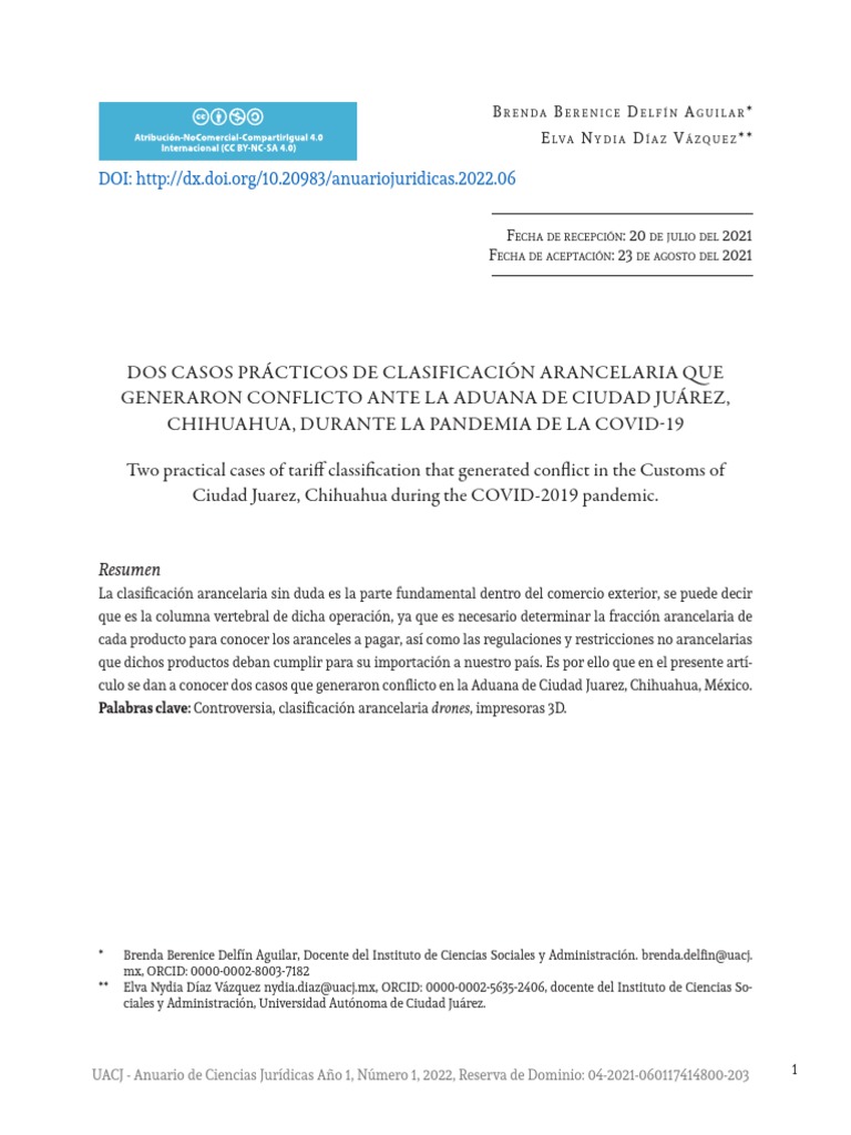 Caso Practivo Dron y Impresora | PDF | aduana | Arancel
