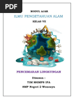 Modul Ajar Pencemaran Lingkungan Kelas X Fase e Sman 30 Jakarta | PDF | Karier & Perkembangan