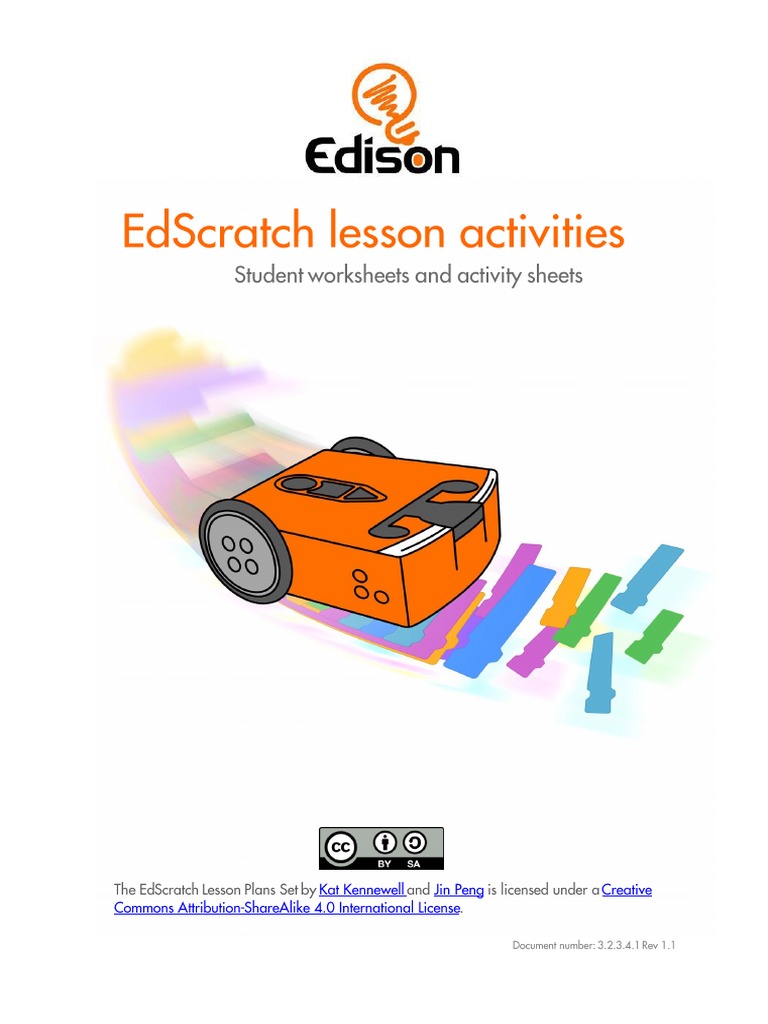 EdScratch Student Lesson Activities Unit 1 | PDF