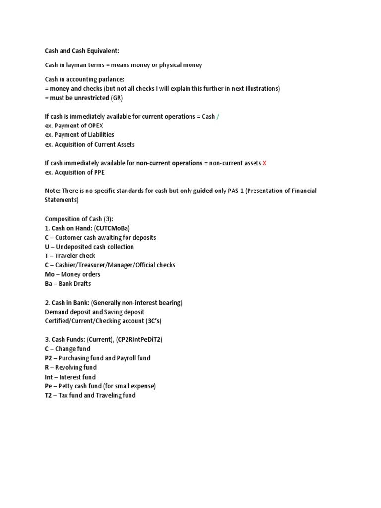 Cash-and-Cash-Equivalents-PCF-Bank-Recon-and-Proof-of-Cash Reviewer ...