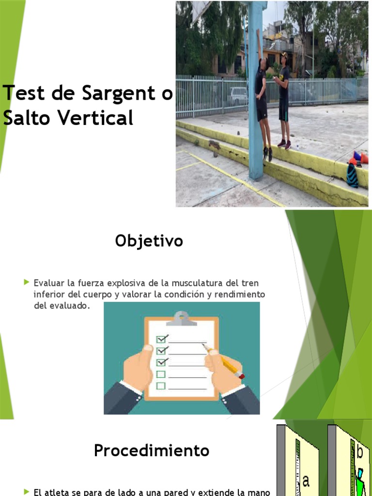 Test de Sargent o Salto Vertical | PDF