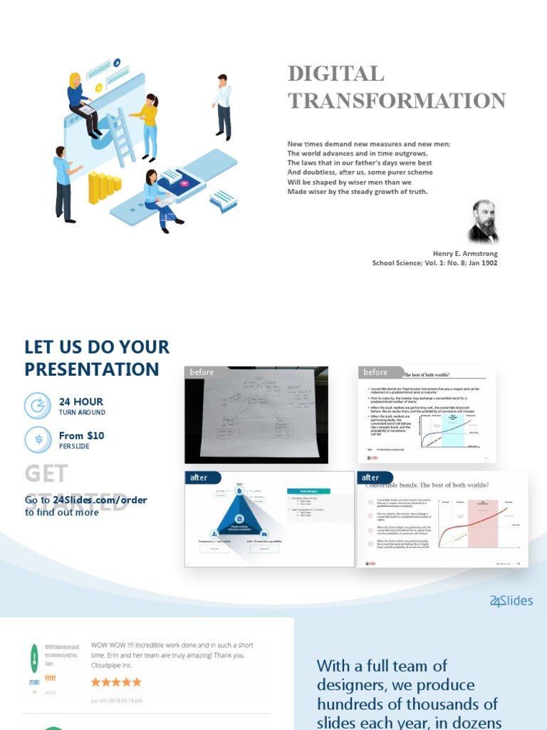 Digital Transformation Template-Playful | PDF | Business | Economies