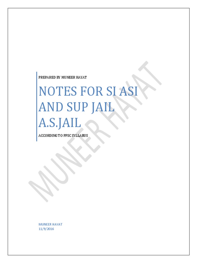 Ppsc Notes. | PDF | Pakistan | Muhammad Ali Jinnah