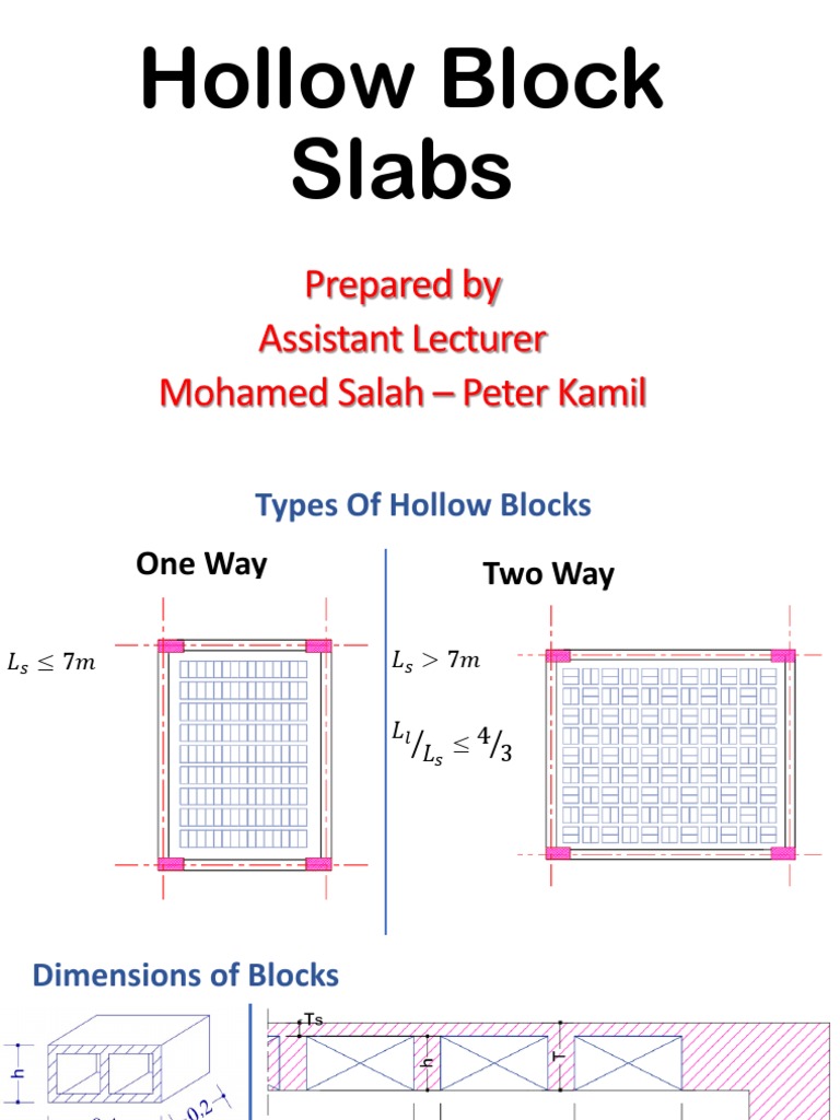 Hollow Block | Download Free PDF | Structural Engineering | Applied And ...