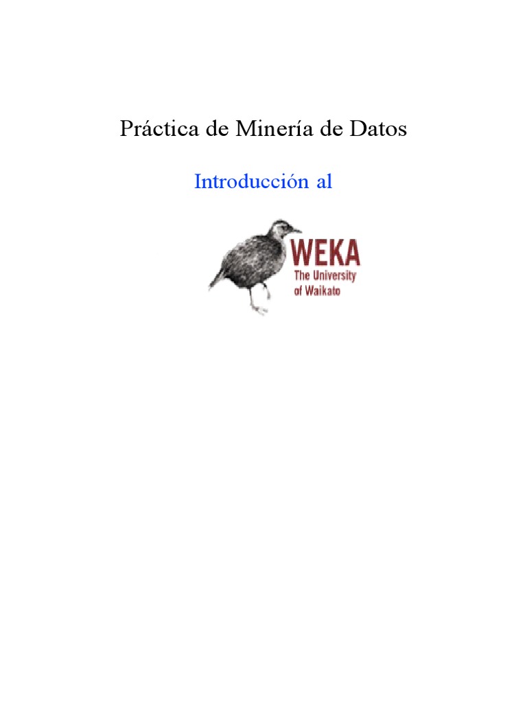 Practicas y Ejercicios Con WEKA | PDF | Validación Cruzada ...