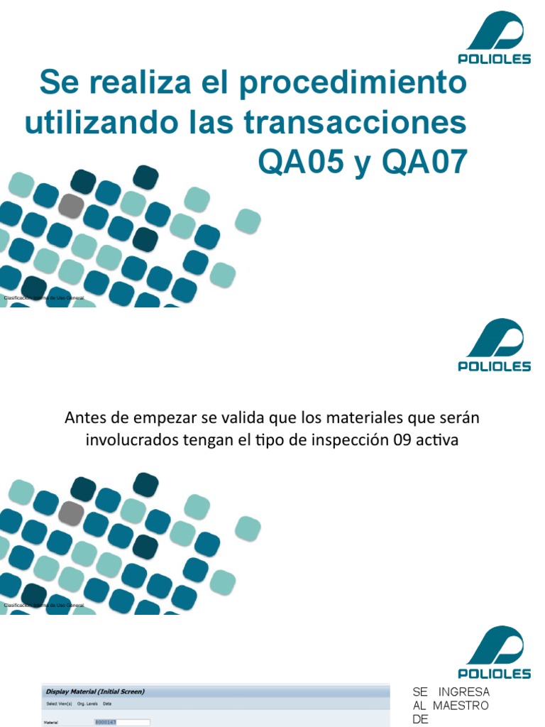 Proceso de La QA07 y QA05 | PDF | Informática | Ciencias de la Computación