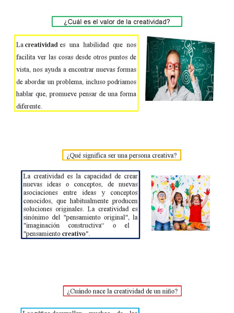 Sexto Grado - Tema 1 - La Creatividad | PDF | Creatividad | Pensamiento