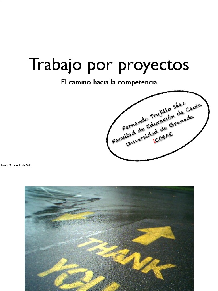 Aprendizaje a través de proyectos educativos | PDF | Evaluación ...
