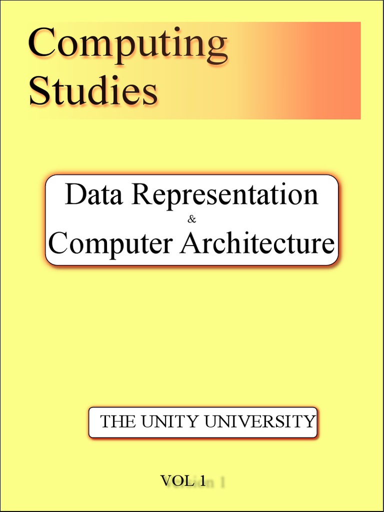Data Representation & Architecture-1 | PDF | Byte | Computer Data Storage