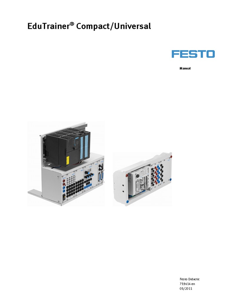 Edutrainer Compact/Universal: Manual | PDF | Power Supply | Electrical ...