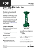 Fisher D and DA Control Valves Product Bulletin | PDF | Valve | Plumbing