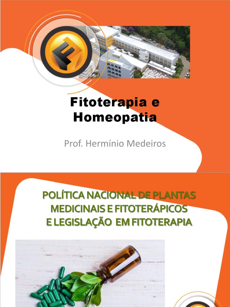 Slides 02 Fitoterapia e Homeopatia PNPMF | PDF | Homeopatia | Farmacêutico