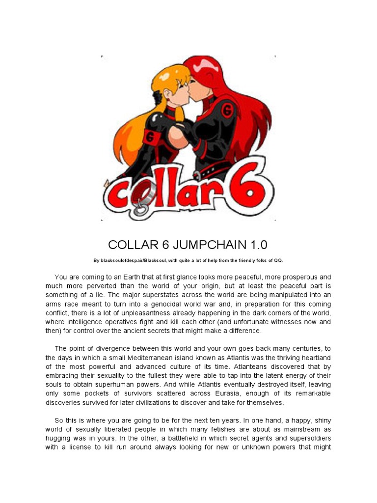 Collar 6 Jumpchain | PDF | Soul | Dominance And Submission