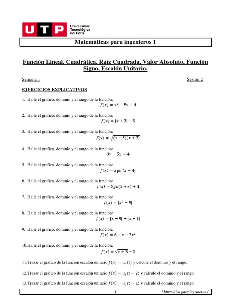 S01.s2 Ejercicios | PDF