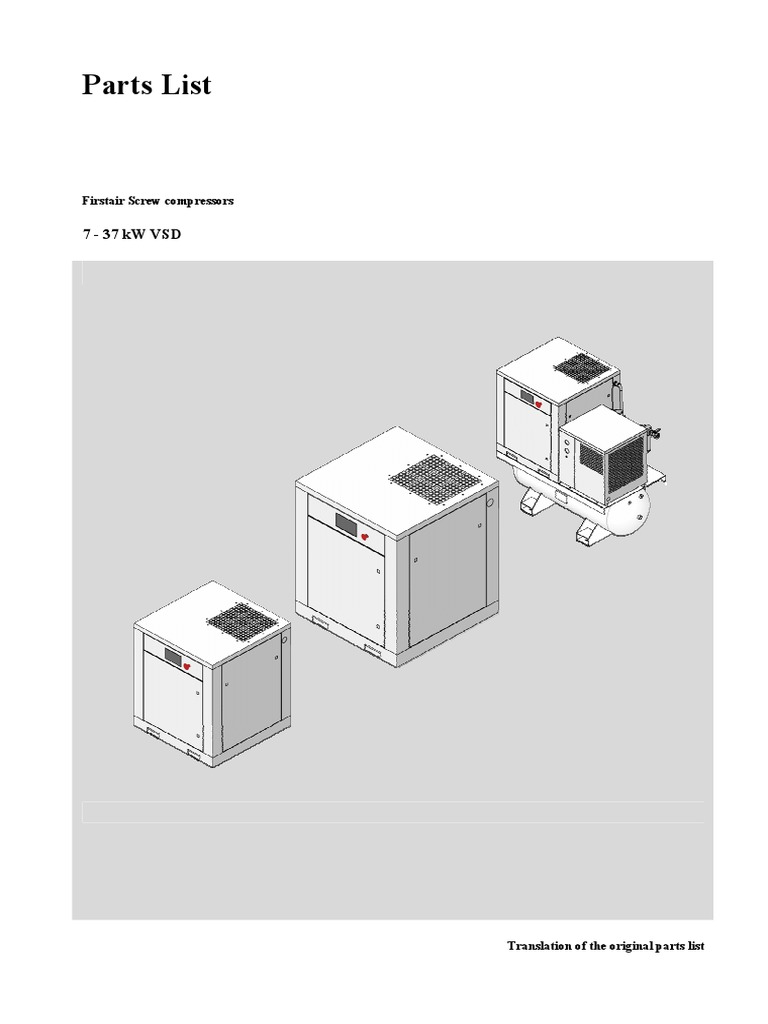Parts List FAS-SC7 37 | PDF | Valve | Belt (Mechanical)