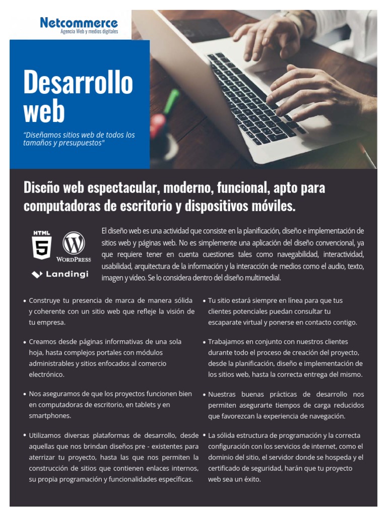 desarrollo-web | PDF | Diseño web | Word Press