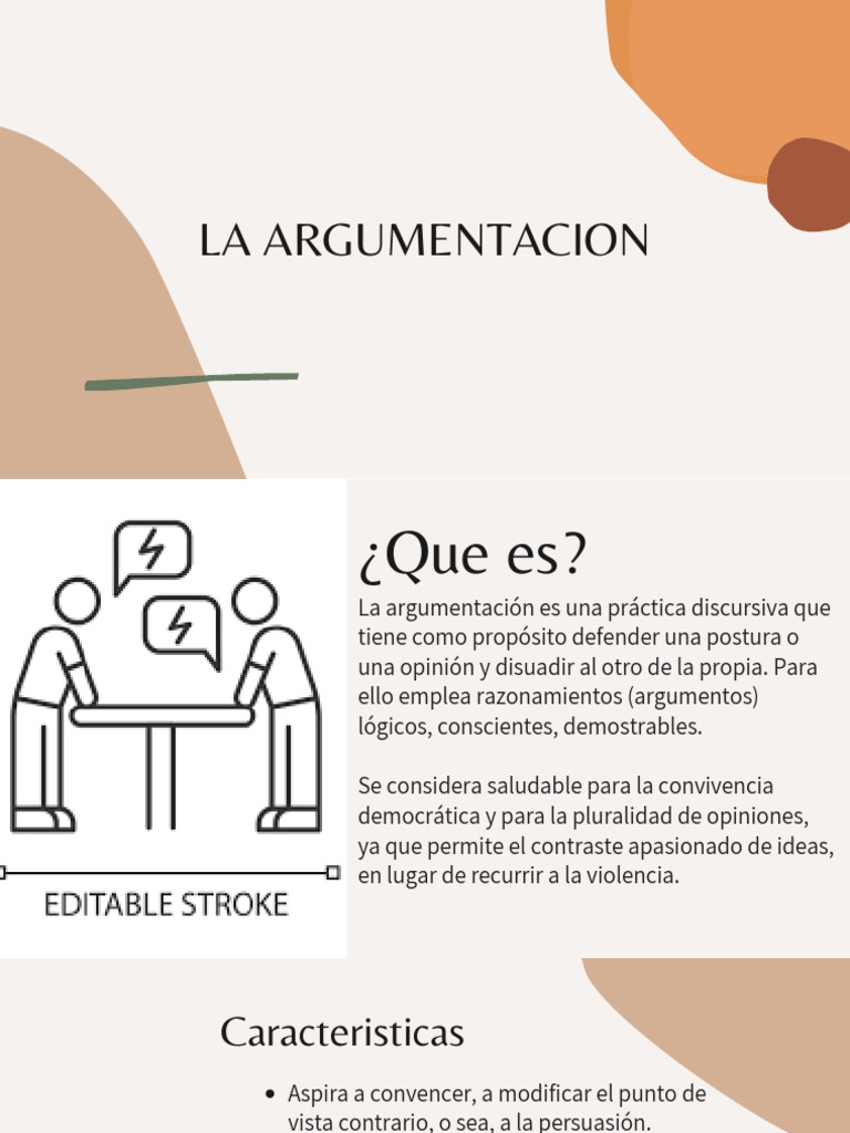 La Argumentacion | PDF