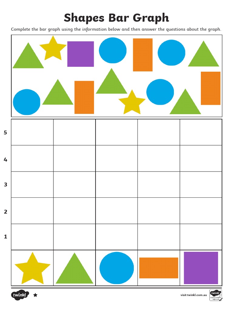 Shapes Bar Graph | PDF | Shape | Polytopes