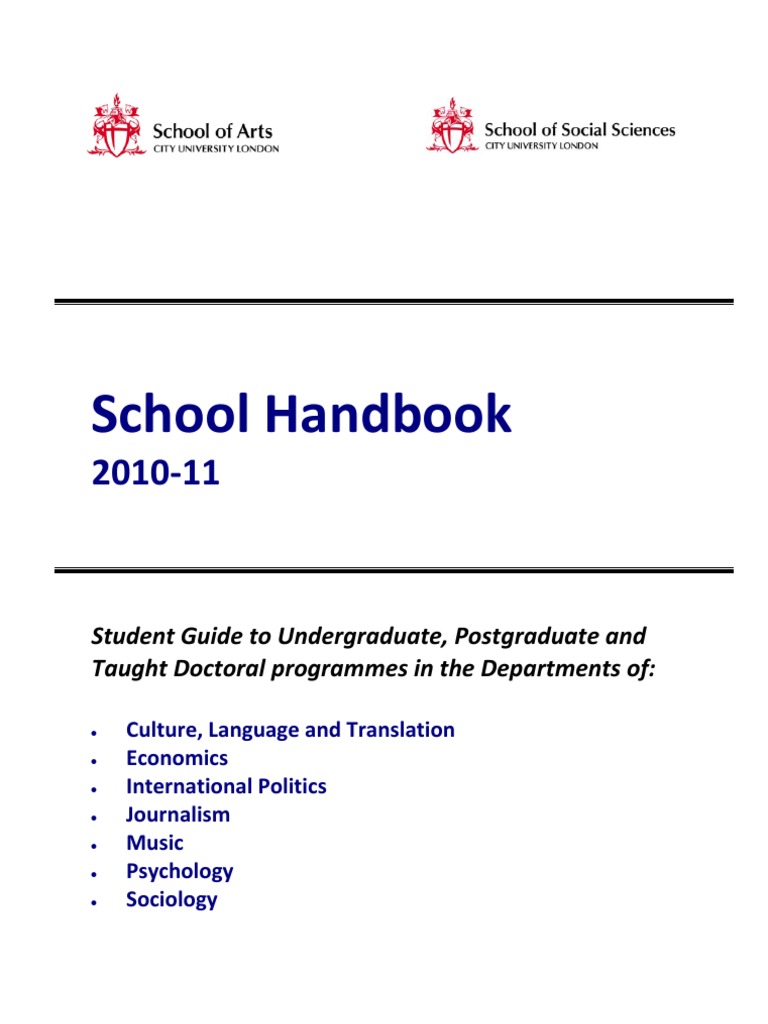 A School Handbook 2010-11 Final | PDF | Educational Technology | Tutor